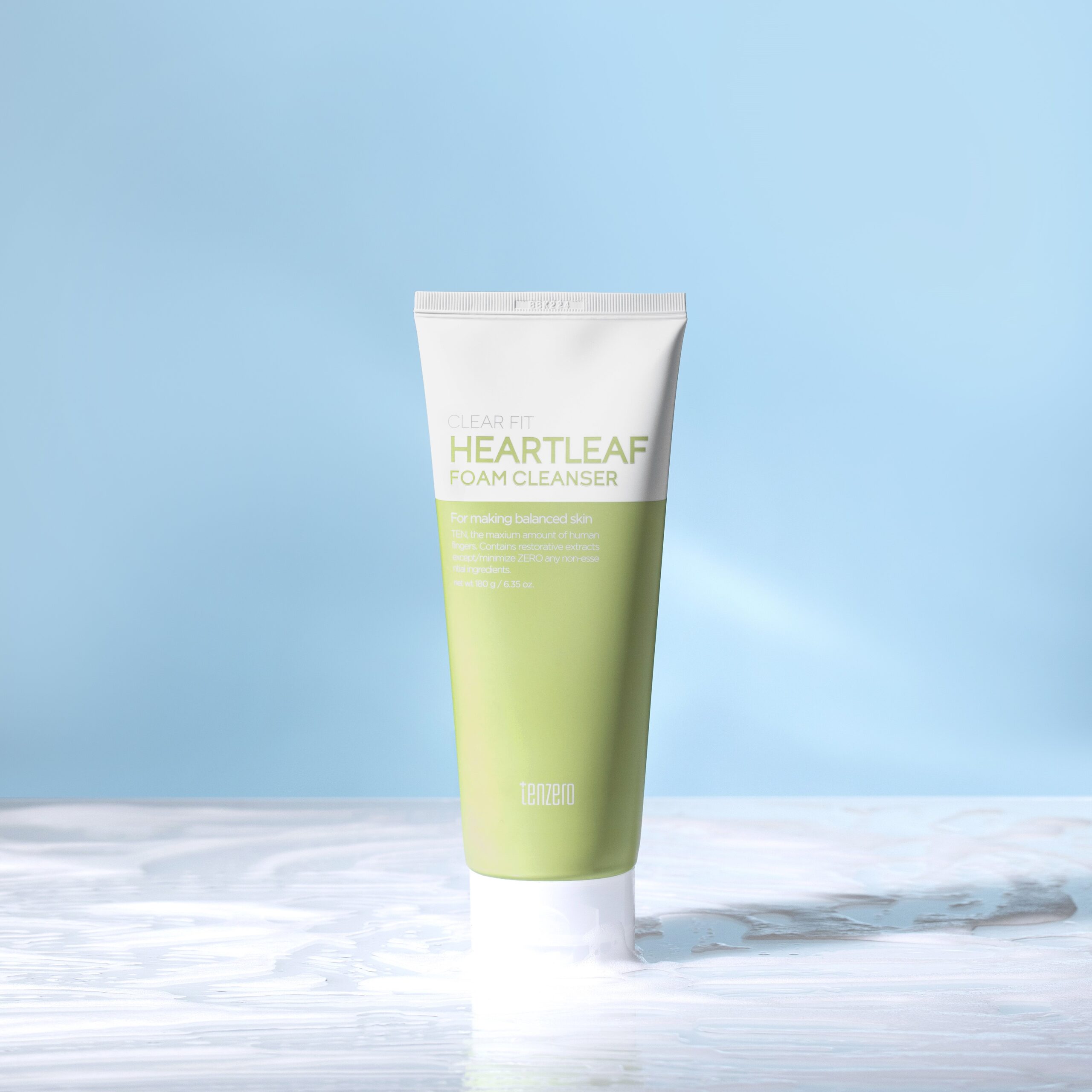 CLEARFIT HEARTLEAF FOAM CLEANSER – 180g - Skinfactory.ro